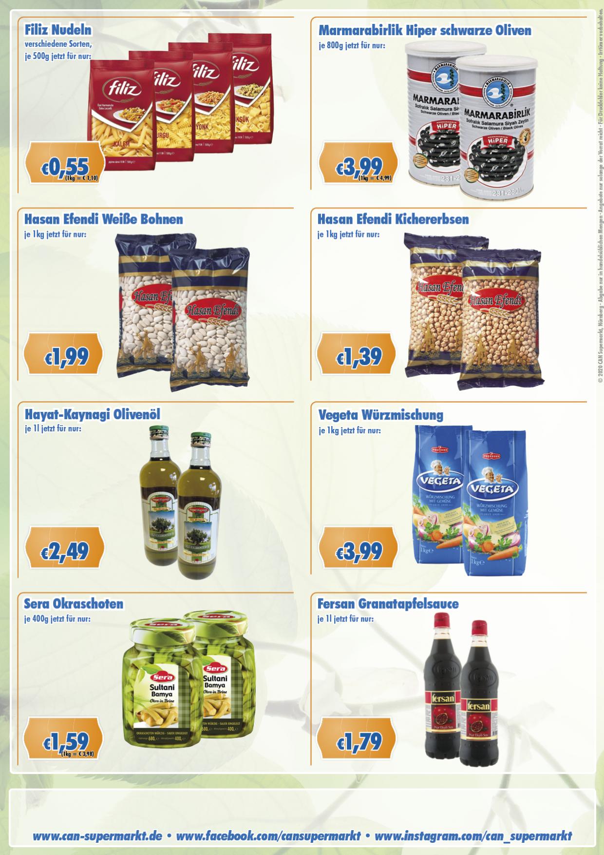 CAN Supermarkt • Angebote